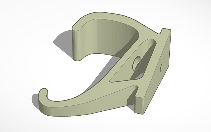 3D design Nintendo Switch Pro Controller Wall Mount - Tinkercad