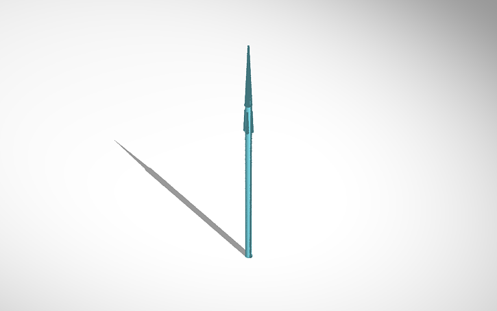 3D design Harpoon Final - Tinkercad