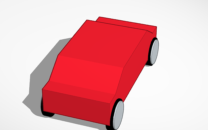 3D design That one Roblox car - Tinkercad
