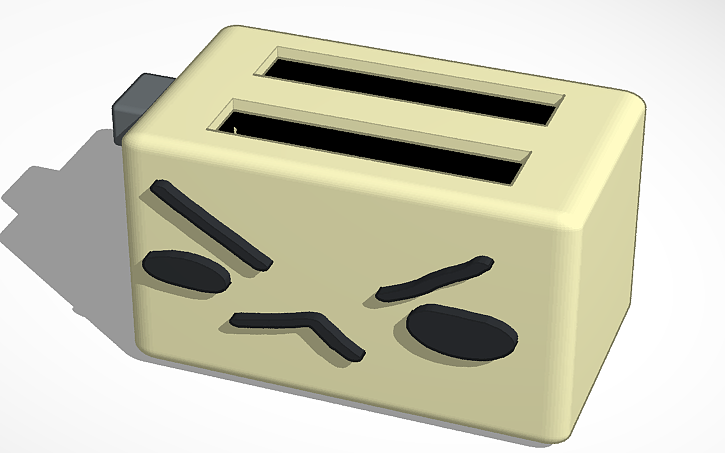 3D design Evil toaster - Tinkercad