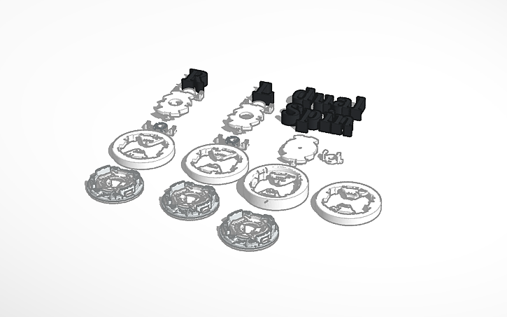 3D design New beyblade burst sparking template - Tinkercad