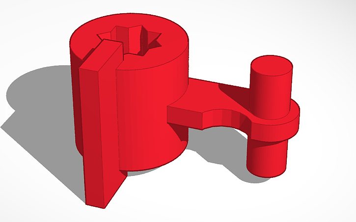 3D design Fascination / Allied Leisure flipper crank / pawl v0.9 ...