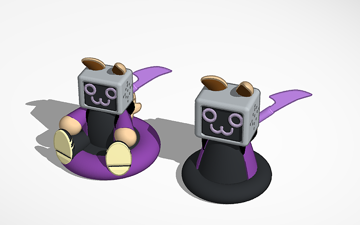 3D design Glee Mini-Fig (request from spamtonium) - Tinkercad