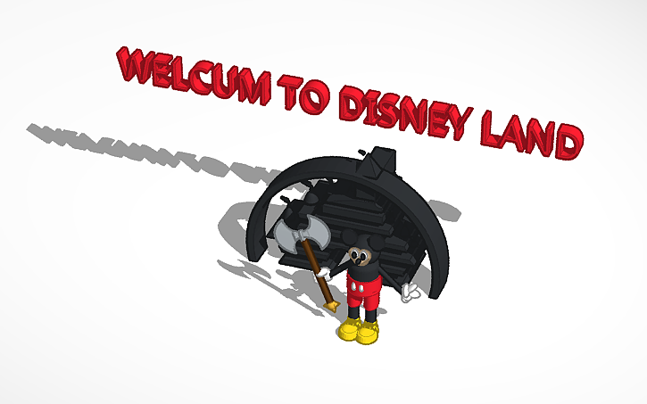 3D design disney - Tinkercad