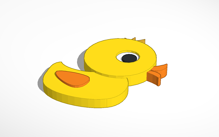 3D design Duck - Tinkercad
