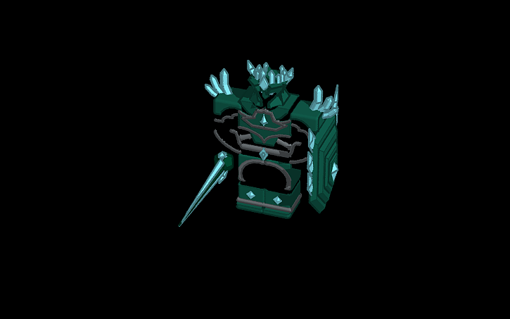 3D design Fallen King Rework - Tinkercad