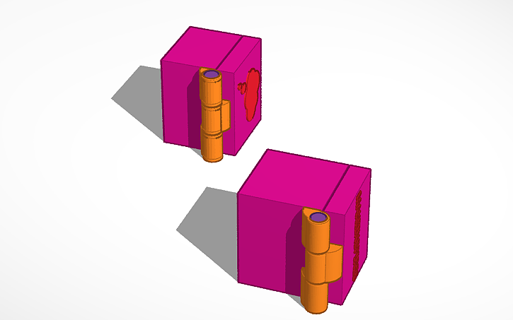 3D design MakeInspires PIP HINGE BOX - Tinkercad