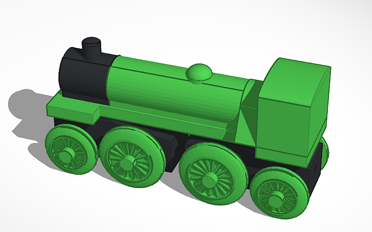 3D design TWR Flying Scotsman - Tinkercad