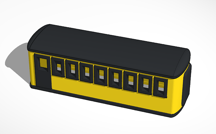 3D design Example Coach - Tinkercad