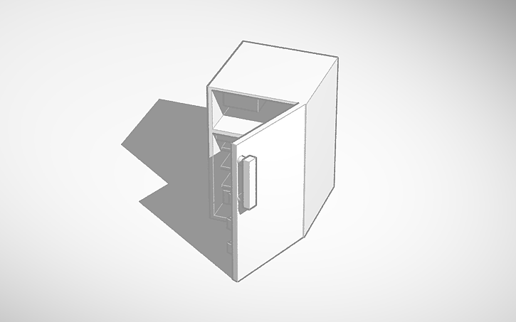 3D design 3D Fridge by Jafits - Tinkercad