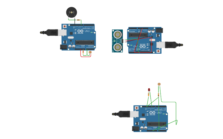 Circuit design arduino uno - Tinkercad