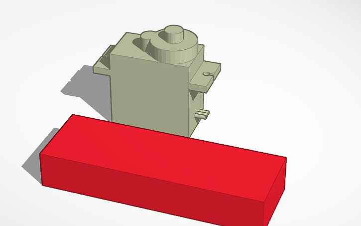 3D design humanoid robot - Tinkercad