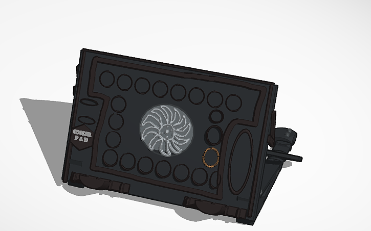 3D design Copy of Stand For Laptop (irl) - Tinkercad
