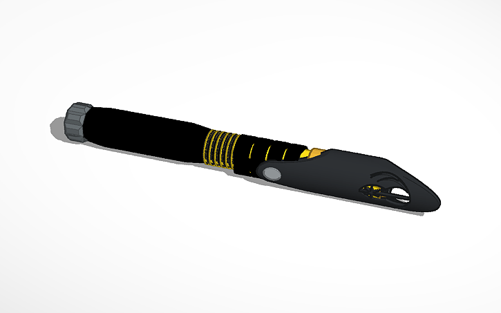 3D design My lightsaber "Razor" - Tinkercad