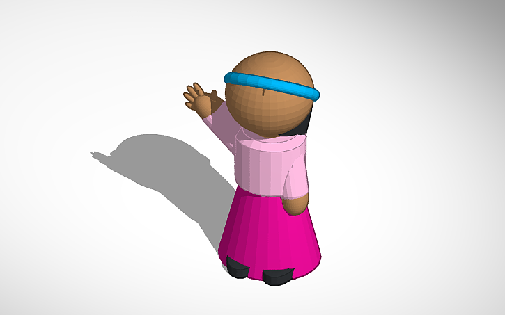 3D design Girl - Tinkercad