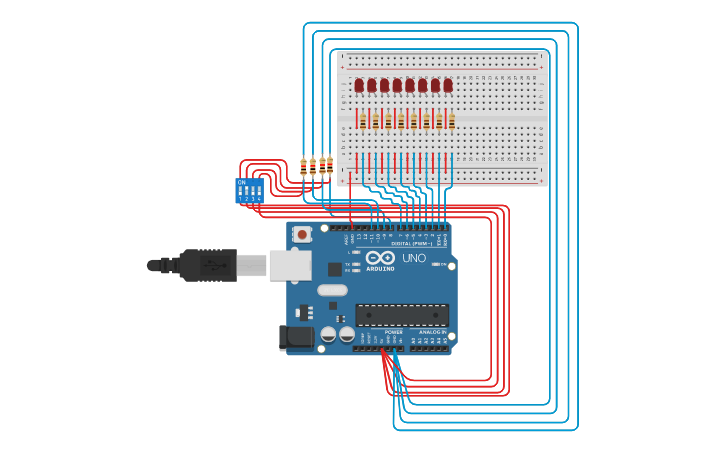 Circuit design IF EJ18 - Tinkercad