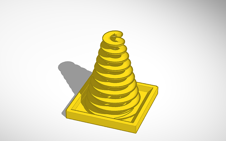 3D design Impossible marble machine #2 - Tinkercad