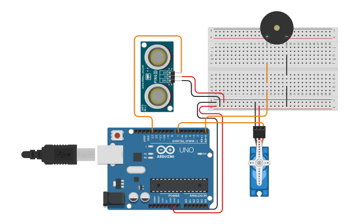 Circuit design Debug Code of Ultra - Tinkercad