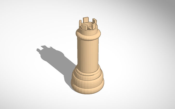 3D design Rook - Tinkercad