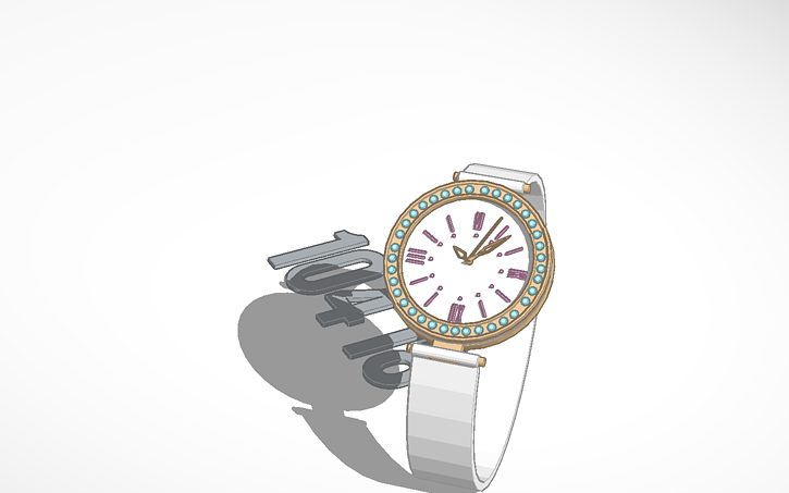 3D design Watch - Tinkercad