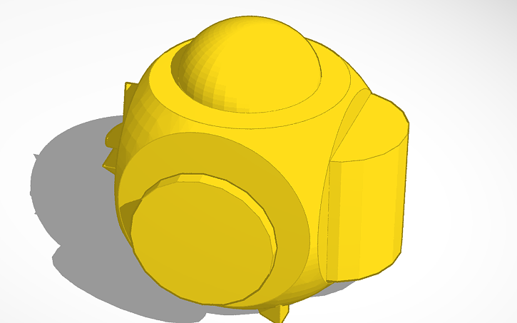 3D design Fidget Cube - Tinkercad