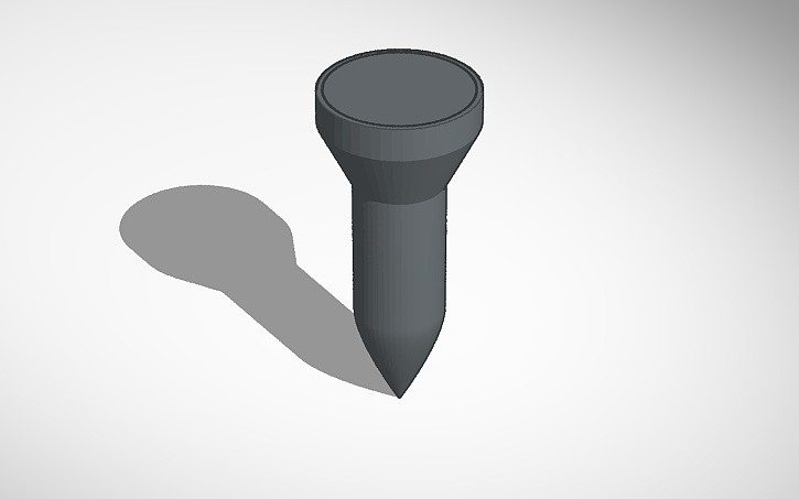 3D design "Sprinkler" Anti-personal round - Tinkercad