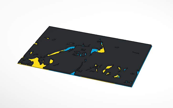 3D design Stephen Curry - Tinkercad