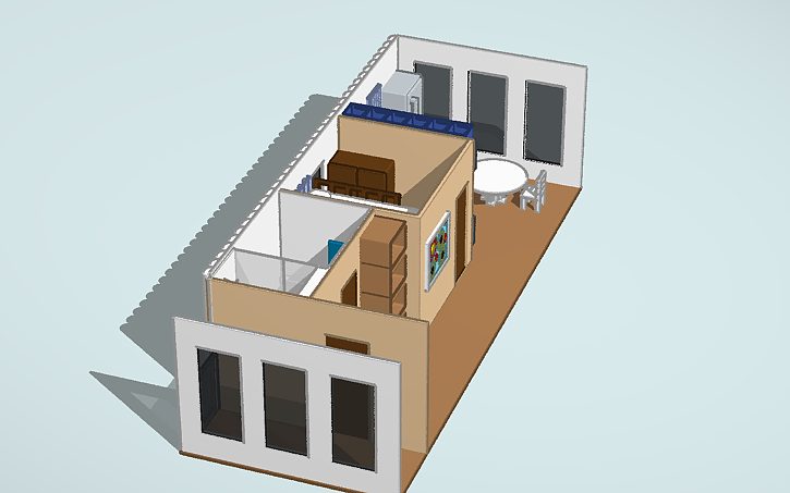 3D design Copy of Interior Design Challenge - Tinkercad