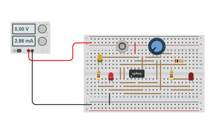 Circuit design SENSOR INFRARED - Tinkercad