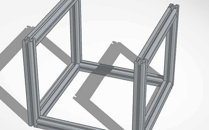 3D design Mini-rack v2 - Tinkercad