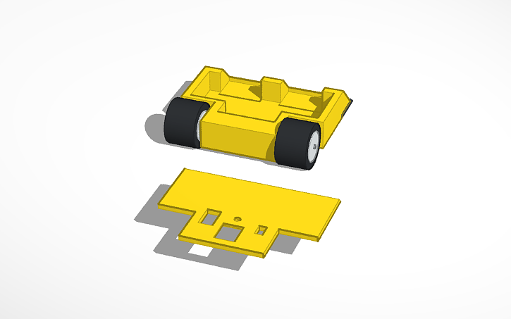 3D design sumo mini proyecto - Tinkercad