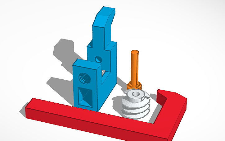 3D design Adjustable Grip - Tinkercad
