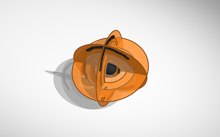 3D design black hole - Tinkercad