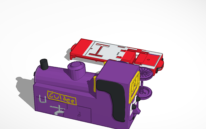 3D design trackmaster/playrail culdee - Tinkercad