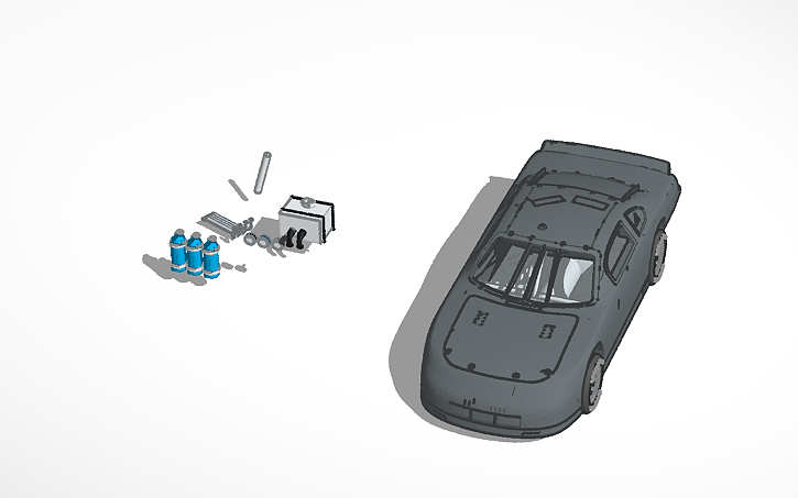 3D design copyable NASCAR - Tinkercad