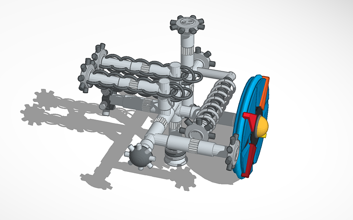 3D design Metal gears #Gears - Tinkercad