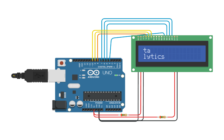 Circuit design IoT Practical 6 - Tinkercad