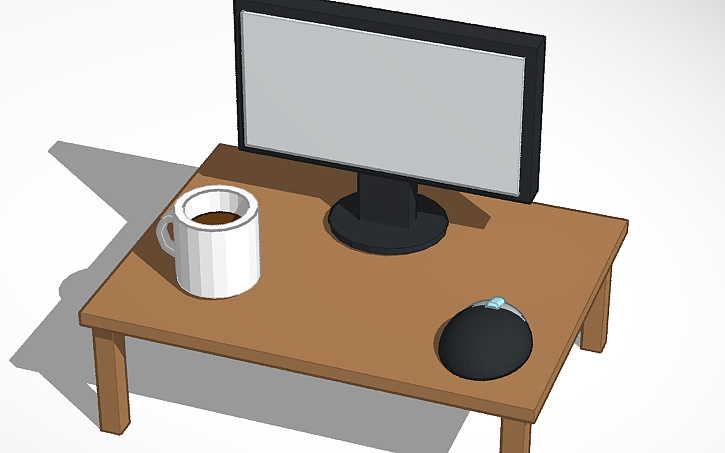 3D design my desktop - Tinkercad
