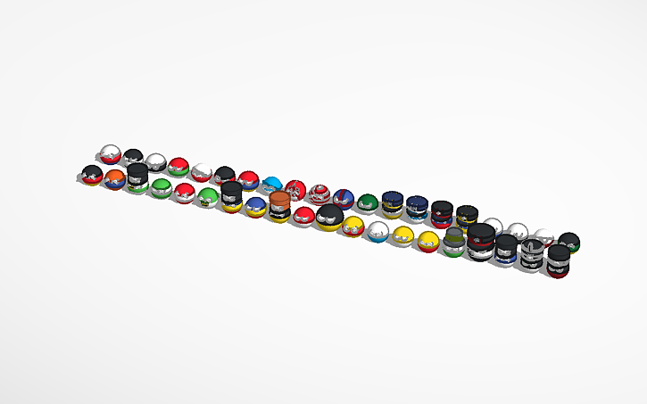 3D design Every German Nation! - Tinkercad