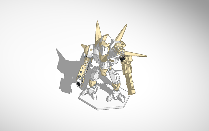 3D design MARCUS mech suit - Tinkercad