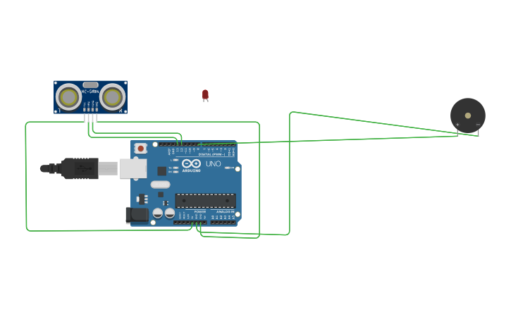 Circuit design Sensors - Tinkercad