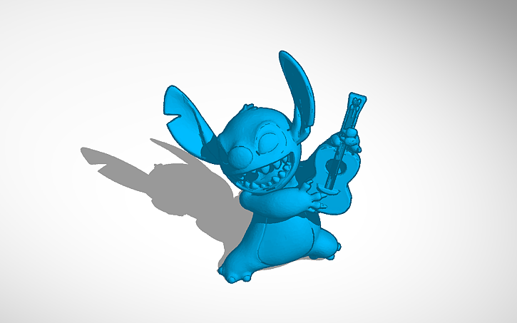 3D design stitch - Tinkercad