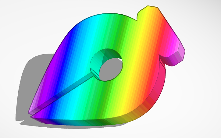 3D design The Rainbow sketch (copyable) - Tinkercad