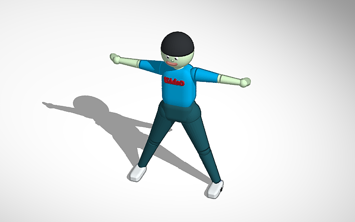 3D design Copy of Tinkercad Character - Tinkercad