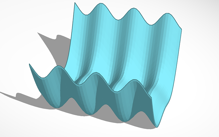 3D design Math Function - Tinkercad