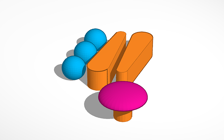 3D design Machine Parts - Tinkercad