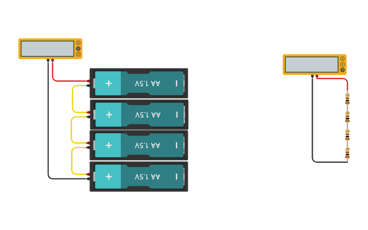 Circuit design VERB_Circuito serie - Tinkercad