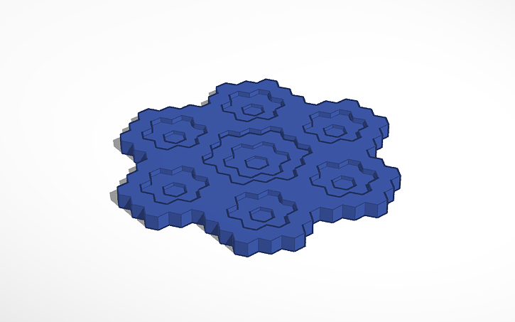 3D design Hex - Tinkercad