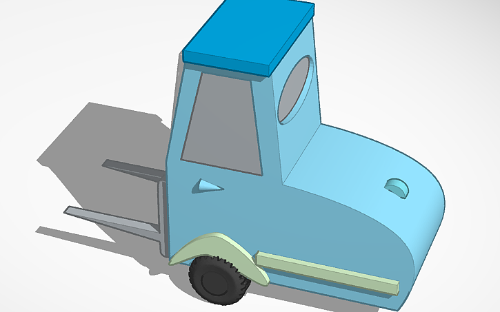 3D design Guido from Cars (my way) - Tinkercad