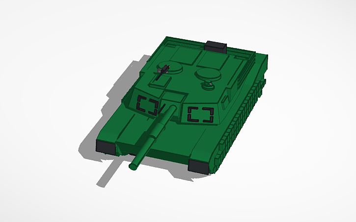 3D design Drivable Abrams - Tinkercad